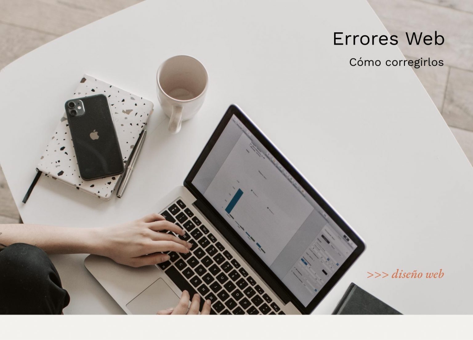8 errores típicos en diseño web y cómo evitarlos